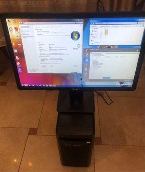Компьютер с монитором dell