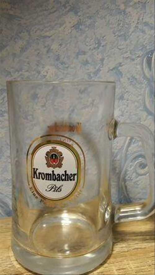 Кружка пивная Krombacher 0,3л