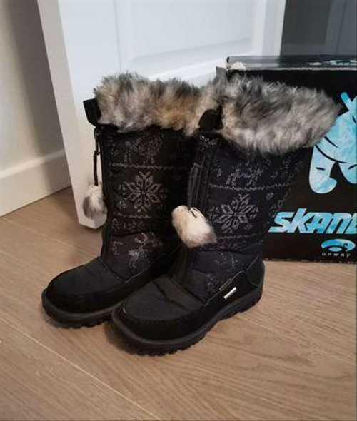 Зимниие сапожки