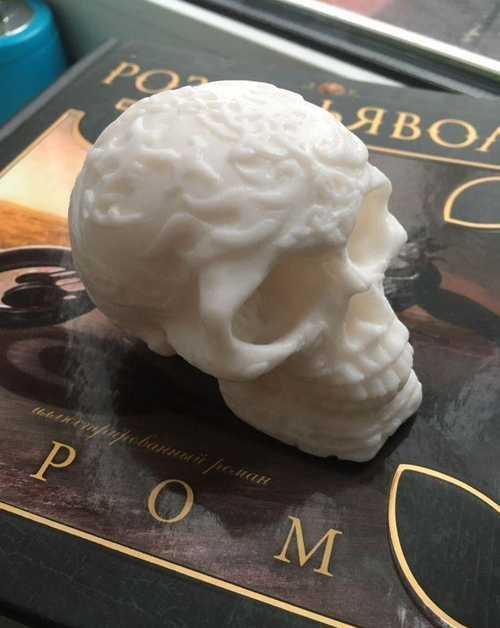 Мыло ручной работы Кельтский череп 3d