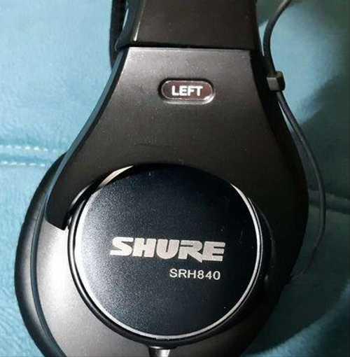 Студийные наушники shure SRH840