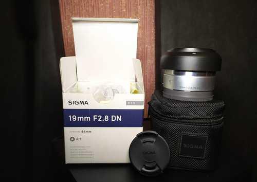 Sigma AF 19mm f/2.8 DN Art Sony E