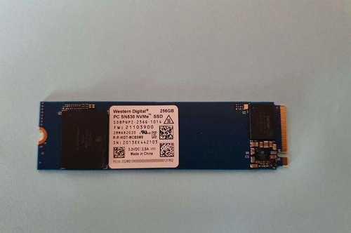 SSD Western Digital SN530 256GB nvme