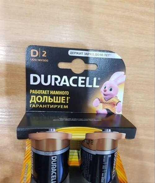 Батарейки duracell lr 20 (D)