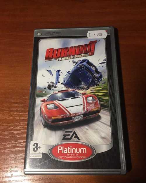 Burnout legends игра на PSP (гонки)