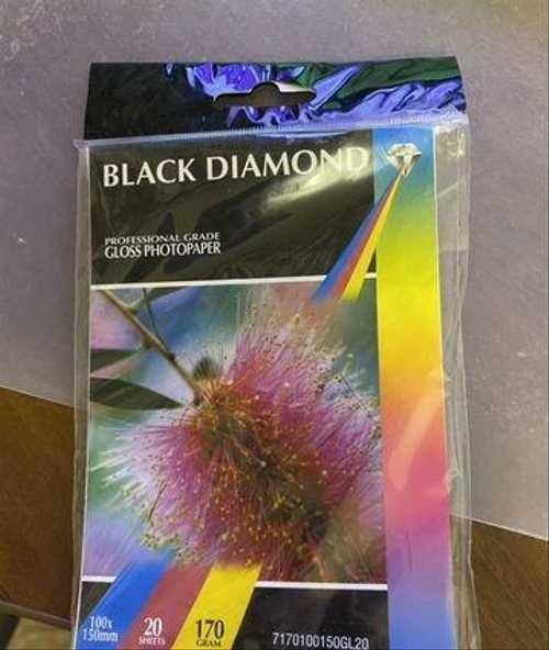 Фотобумага black diamond 10x15 см