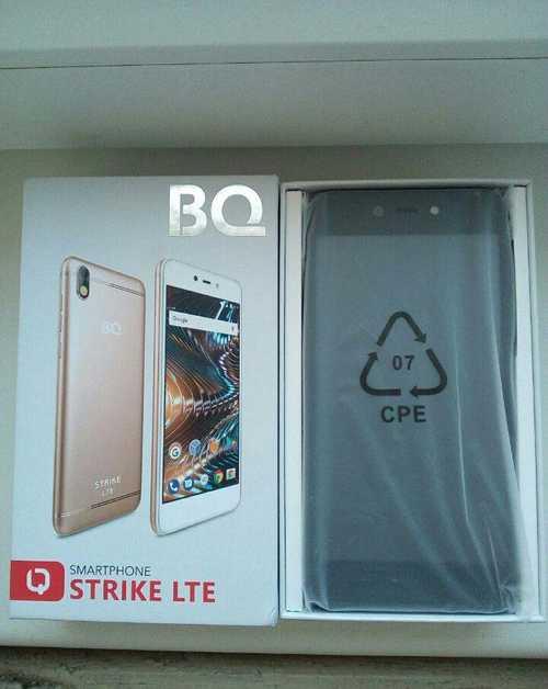 Смартфон BQ-5209L strike LTE black