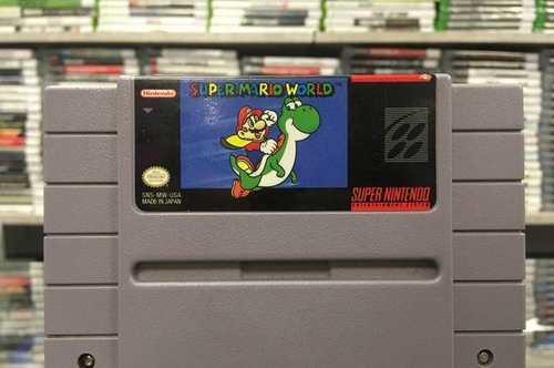 Super Mario World для snes USA Регион