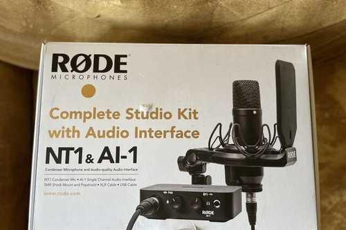 Rode NT1 / AI-1 Комплект для звукозаписи