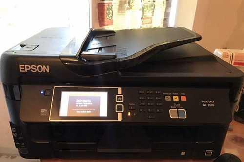 Мфу Epson wf-7610 а3