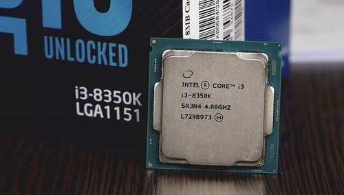 Процессор Intel Core i3-8350K Сокет LGA 1151-v2