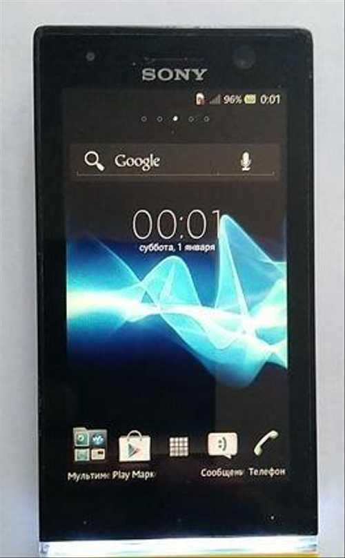 Телефон Sony Xperia U (ST25I)