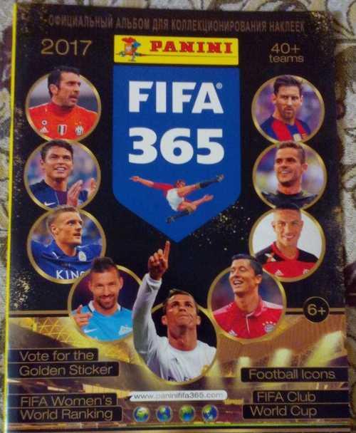 Альбом для карточек fifa 365 2017 Panini