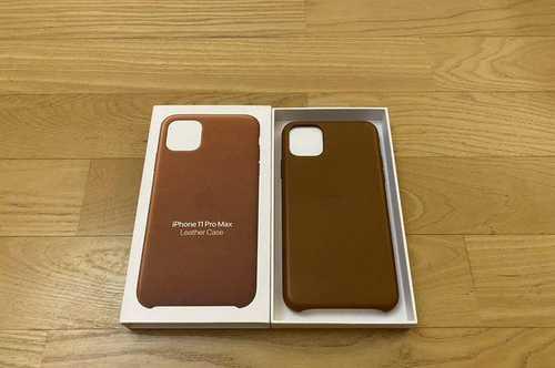 Новый Чехол Apple Leather Case для 11 Pro Max