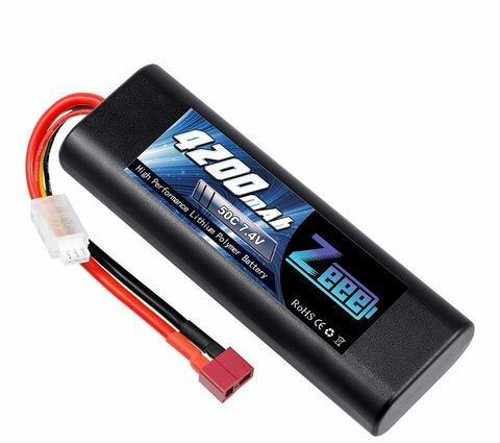 Zeee Power 2s LiPo 7.4v 4200mah 50c аккумулятор