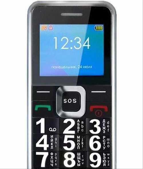 Сотовый телефон Ginzzu MB505 черный