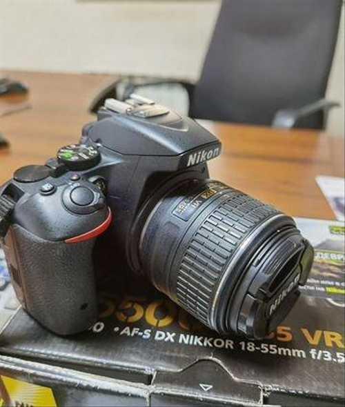 Фотоаппарат Nikon D5500 + AF-S 18-55 vrii