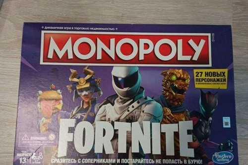 Настольная игра Monopoly Fortnite