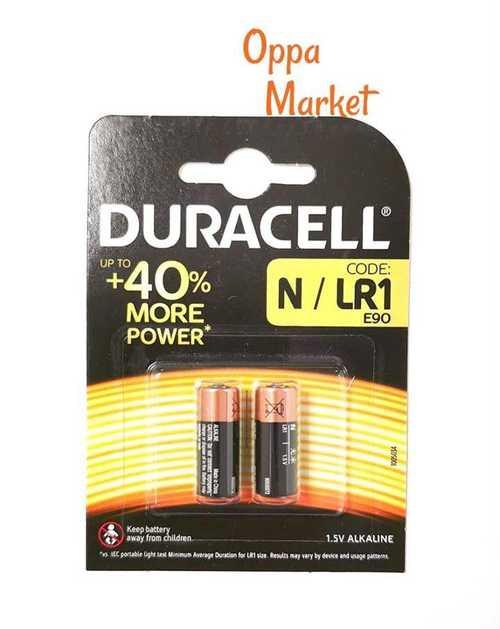 Батарейка Duracell N / LR1