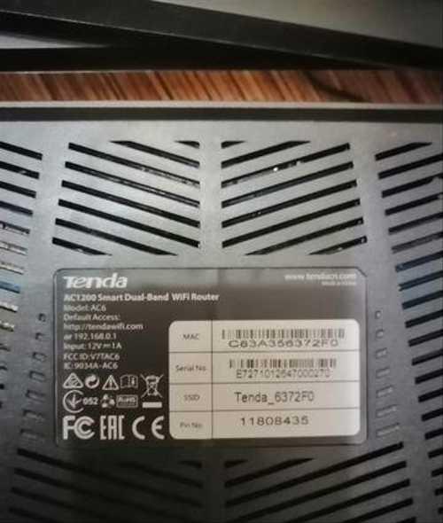 Роутер Tenda AC1200