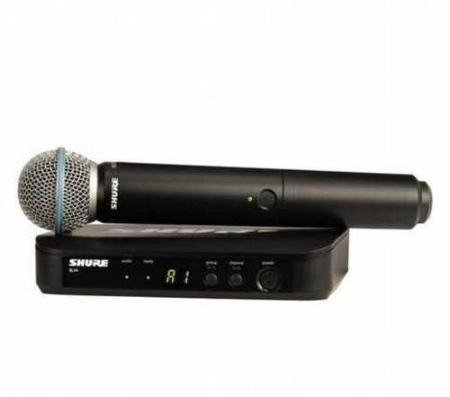 Микрофон беспроводной shure blx24/b58 beta 58