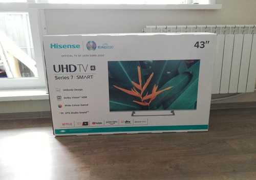 Телевизор Hisense H43A6140 UHD TV 4K/ smart TV /WI