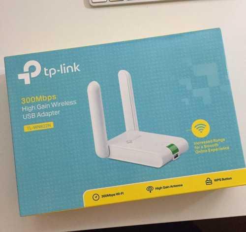 Сетевой адаптер WiFi TP-link TL-WN822N USB 2.0 vet