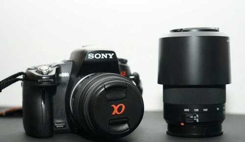 Зеркальный фотоаппарат Sony Alpha dslr-A580