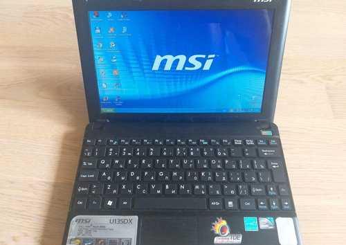 Ноутбук MSI U135DX