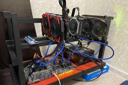 Видеокарты Geforce 1070ti, 1660Sup, Radeon 480