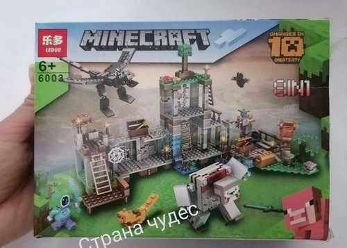 Lego minecraft новый набор