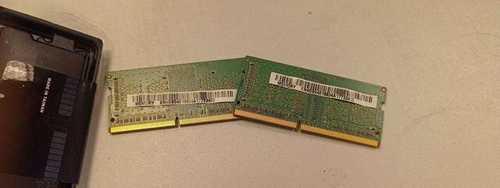 DDR4 sodimm 4GB x2. 2666