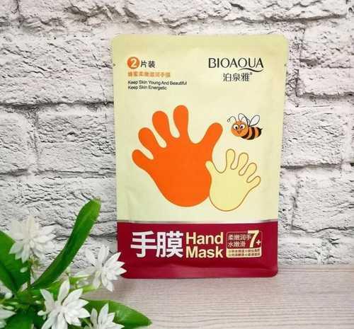 BioAqua Маска для рук с экстрактом меда