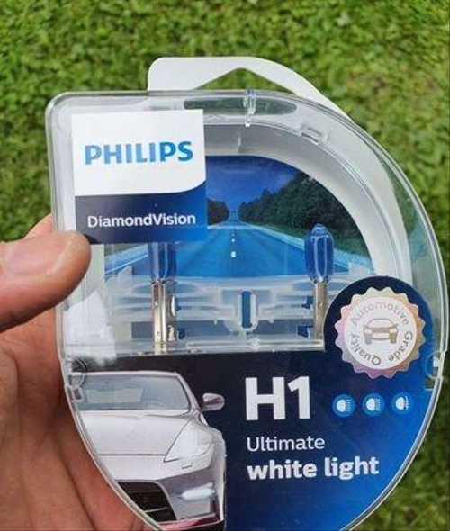 Лампы h1 Philips diamond vision