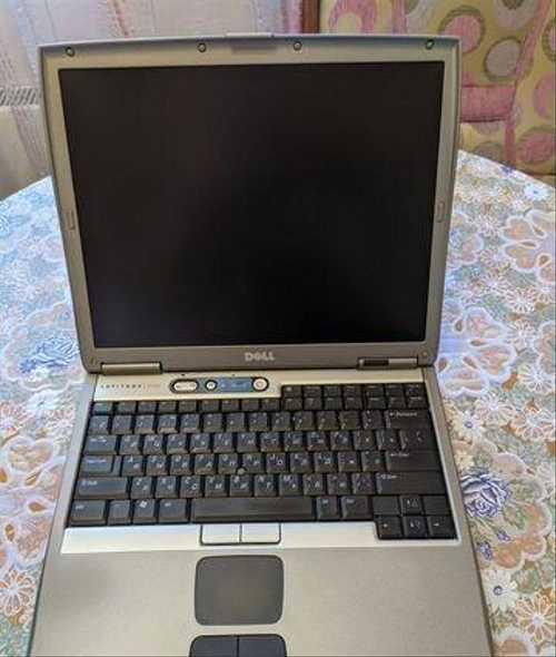 Ноутбук Dell Latitude D600 без аккумулятора и бп