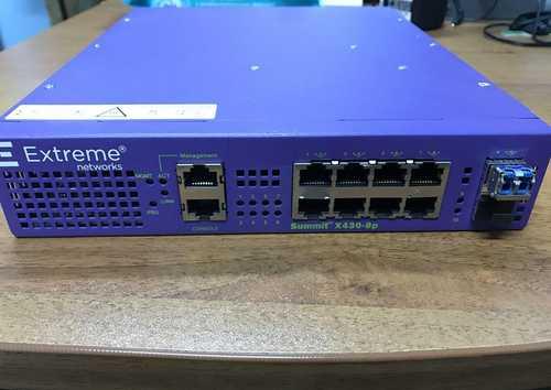 Коммутатор Extreme Summit X430-8P