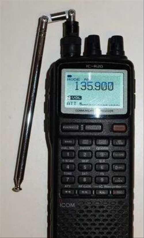 Сканирующий приемник Icom IC-R20 с диктофоном