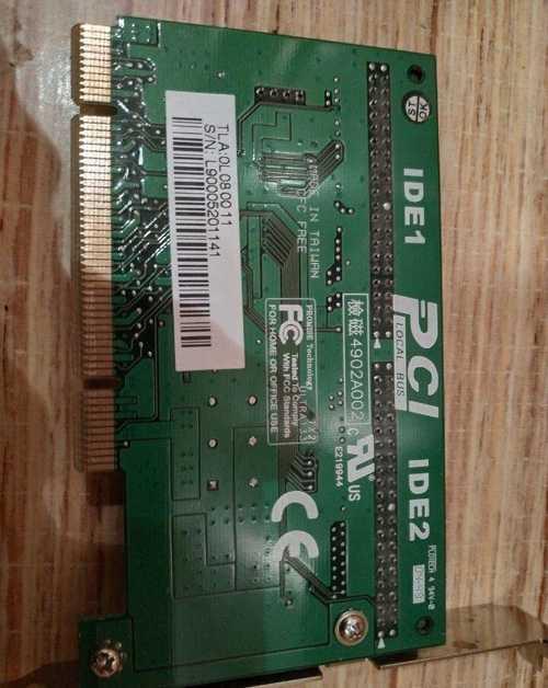 Контроллер pci - ide promise ultra 133