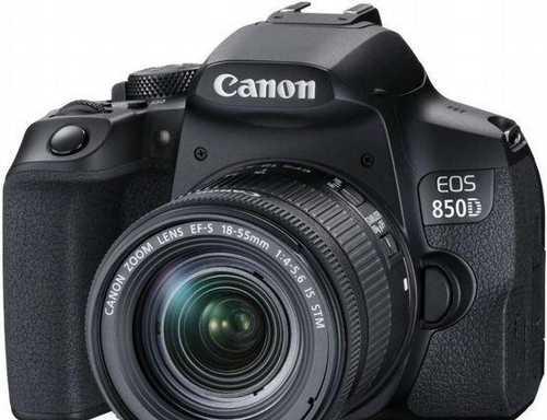 Фотоаппарат Canon EOS 850D Kit 18-55