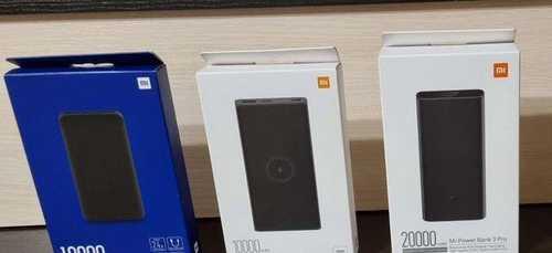 Внешние аккумуляторы Xiaomi