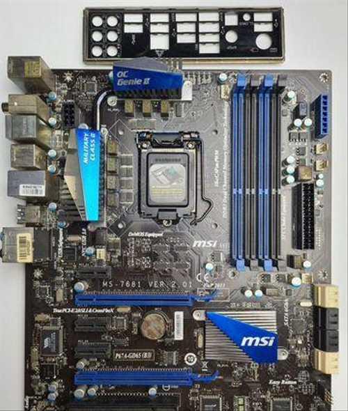 Материнская плата MSI P67A-GD65 (B3) 1155