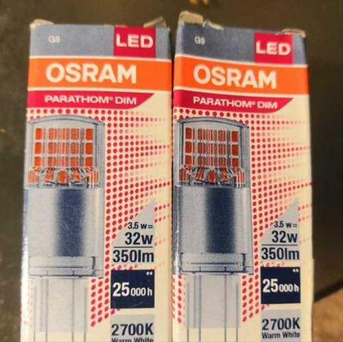 Светодиодная лампа Osram LED parathom G9 DIM 3.5W