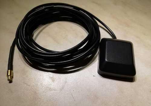 GPS антенна с магнитом, разъем MCX