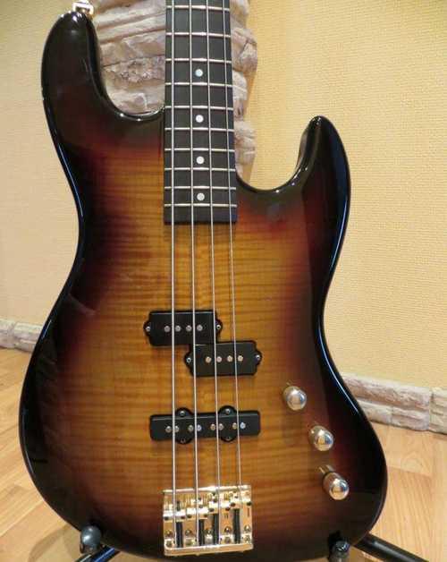 Warmoth Bass(PJ), USA, Sunburst