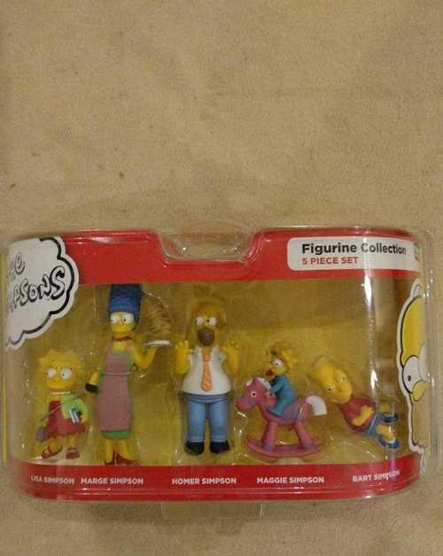 Набор фигурок The Simpsons 5 figurine set Симпсоны