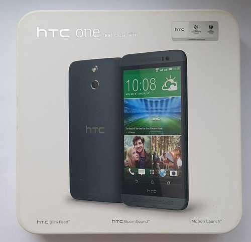 HTC One (E8) dual sim 16 Гб (Dark Grey)