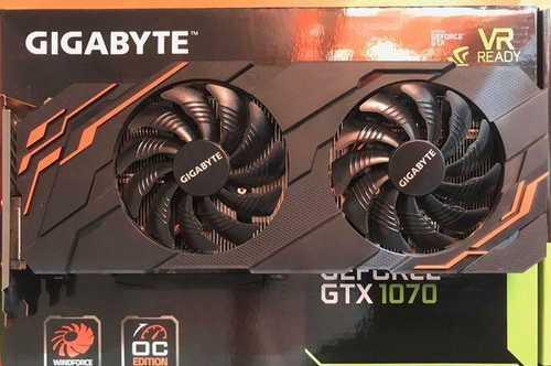 Gigabyte GTX1070 Windforce 8 gb