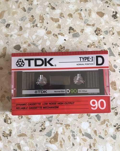 Аудиокассета TDK D 90