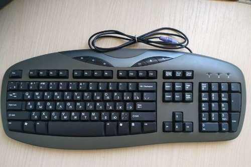 Клавиатура Chicony KB-0402PA Black PS/2