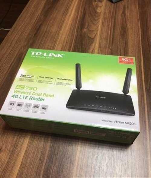 Маршрутизатор TP-link Archer MR200